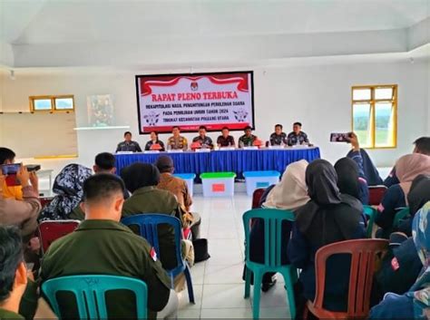 Rapat Pleno Terbuka Rekapitulasi Hasil Penghitungan Perolehan Suara