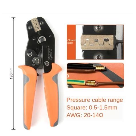GED SN 05B Pince À Sertir Iwiss Mini Outil De Sertissage À Main Sn