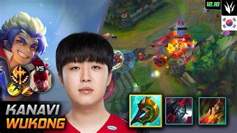 Kanavi Jungle Wukong Build Divine Sunderer Conqueror LOL KR 12 16