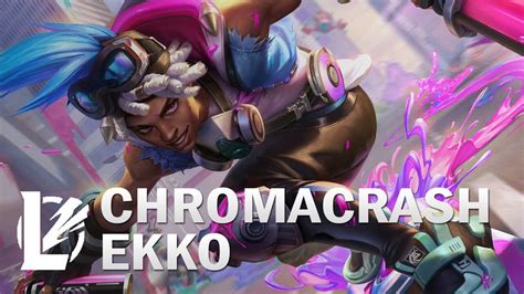 Chromacrash Ekko Skin Preview League Of Legends Wild Rift YouTube