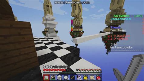 Sky Wars Encontrei Um Hack Jogando Youtube
