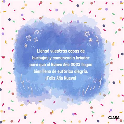 Feliz Año Nuevo 2023 frases cortas y bonitas imágenes ideas y