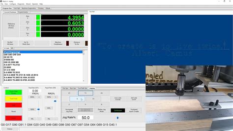 mach4 basics safely run a g code file youtube