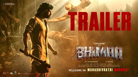 Gopichands Bhimaa Trailer Whistle Worthy