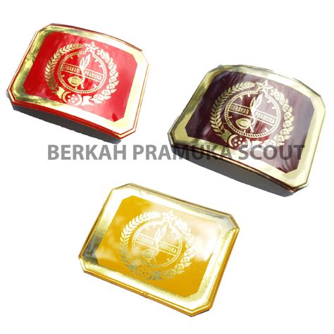 Jual Tatop Baret Putra Fiberglass Scout Baret Pramuka Tanda Topi Emblem