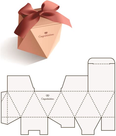 Plantillas De Caja De Regalo Gratis Para Descargar Imprimir Y Hacer