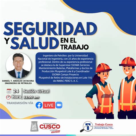 Charla virtual Seguridad y salud en el trabajo Campañas Gerencia