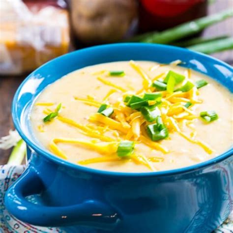 Crock Pot Creamy Potato Beer Cheese Soup Spicy Southern Kitchen