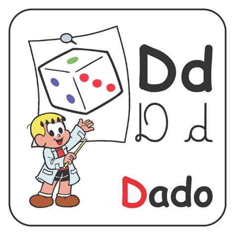 Alfabeto Ilustrado Turma da Mônica Colorido Para Imprimir