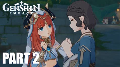 Nilou Story Quest Walkthrough Gameplay Part 2 Japanese Dub Genshin