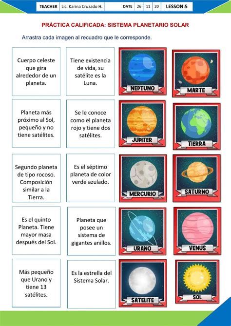 El Sistema Solar Online Activity For Tercero De Primaria Porn Sex Picture
