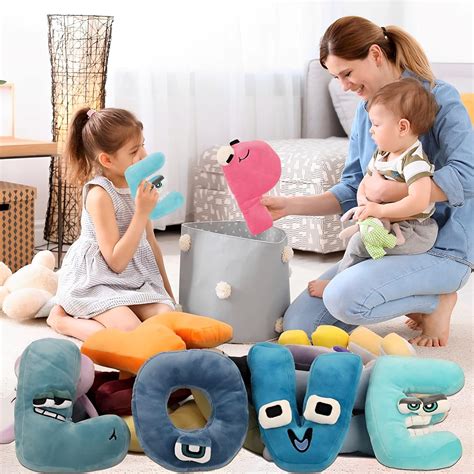 Dnseviul Alphabet Lore Juguetes De Peluche 26 Piezas De Peluche Del