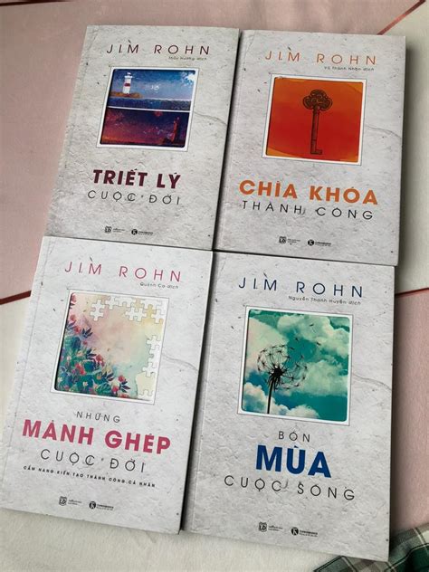 Mua Combo Bộ Sách Jim Rohn Triết Lý Cuộc Đời Bốn Mùa Cuộc Sống
