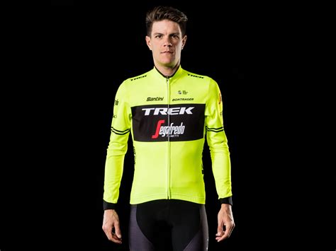Santini Trek Segafredo Men S Team Thermal LS Cycling Jersey Cycle