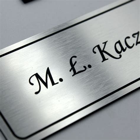 Tabliczka Na Drzwi Z Laminatu 120mm X 40mm CleanBetter