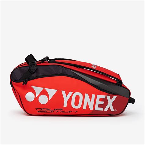 Yonex Vcore Pro Racket Bag X6 Flame Red Bags Luggage
