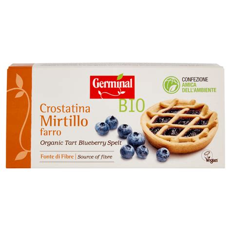 Germinal Bio Crostatina Mirtillo Farro 4 X 50 G Carrefour