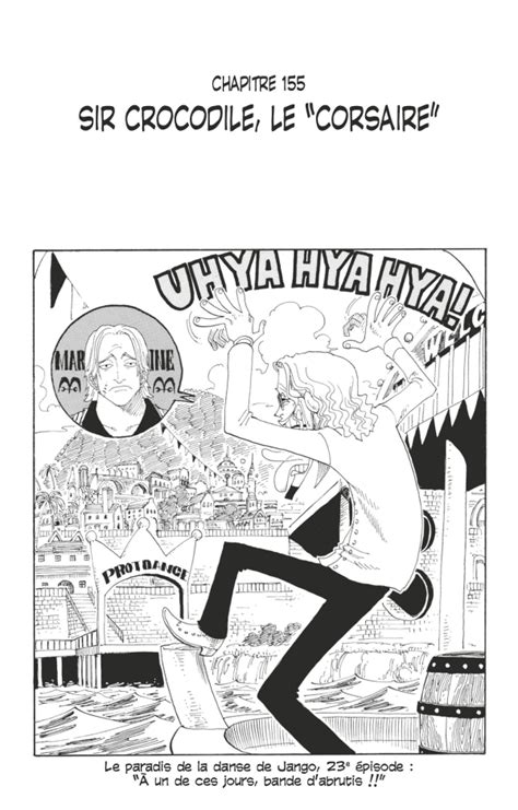 One Piece édition originale Chapitre 155 Éditions Glénat
