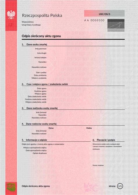 Uzyskaj Odpis Aktu Stanu Cywilnego Legalizacje Dokument W I Apostille