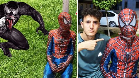 GERÇEK HAYATTA SPİDERMAN ÖRÜMCEK ADAM I BULDUM YouTube