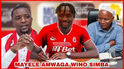 Live Usiku Huu MAYELE ASAINI SIMBA MIAKA 2 WALIPIZA BAADA YA YANGA