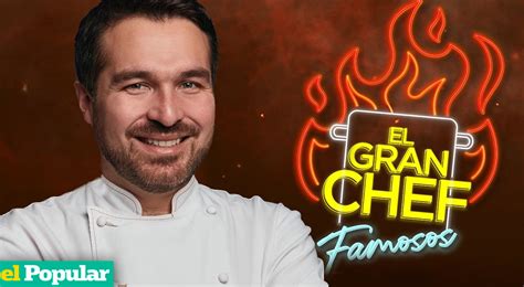 Giacomo Bocchio De El Gran Chef Famosos Orgulloso De Ser Cocinero