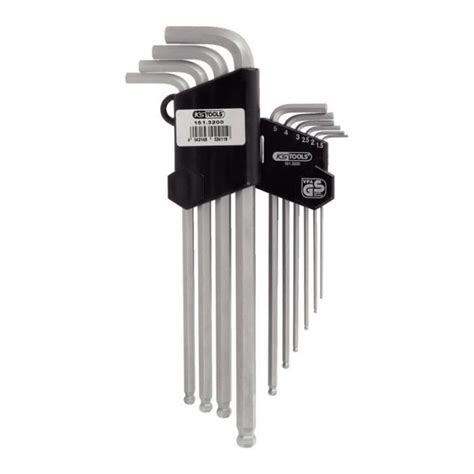 KS TOOLS Jeu de clés mâles 6 pans à tête sphéri Cdiscount Bricolage
