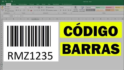 C Mo Hacer O Crear Un C Digo De Barras En Excel Paso A Paso Mira C Mo