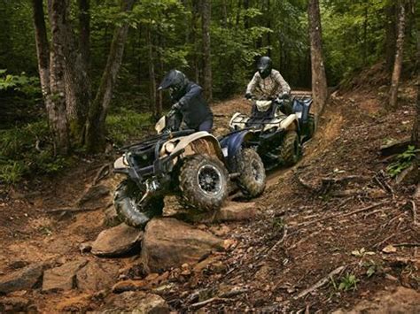 New 2024 Yamaha Kodiak 700 EPS SE Desert Tan Midnight Blue ATVs In