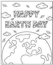 Dzien Ziemi Kolorowanka Earth Day Mini Kolorowanki Do Druku E Kolorowanki
