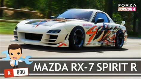 Forza Horizon 4 Tuning 2002 Mazda RX 7 Spirit R Type A RWD Racing