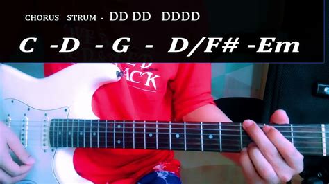 Billie Eilish Tv Easy Chords Guitar Tutorial Youtube