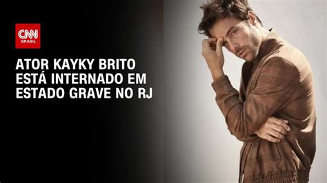 Ator Kayky Brito está internado em estado grave no RJ LIVE CNN YouTube