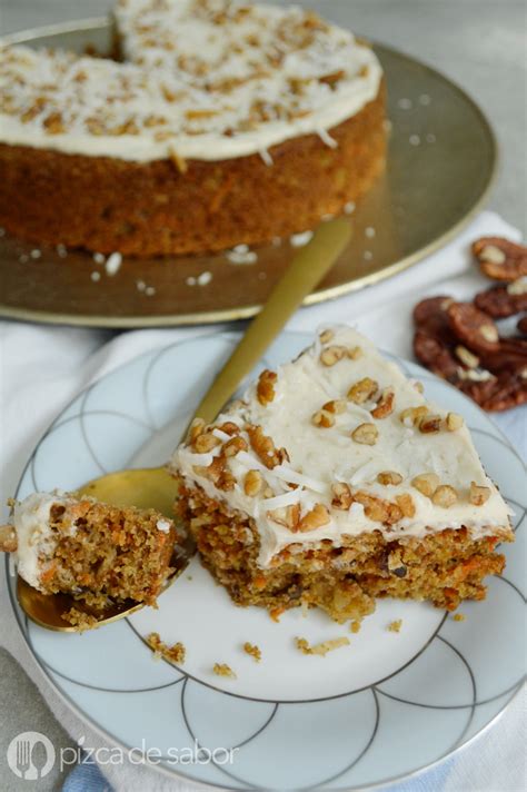 Pastel De Zanahoria Con Avena Pizca De Sabor