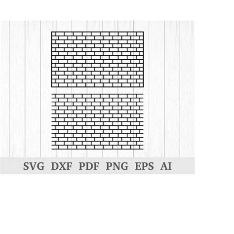 Brick SVG Brick Wall Svg Brick Pattern Svg Brick Wall Vec Inspire