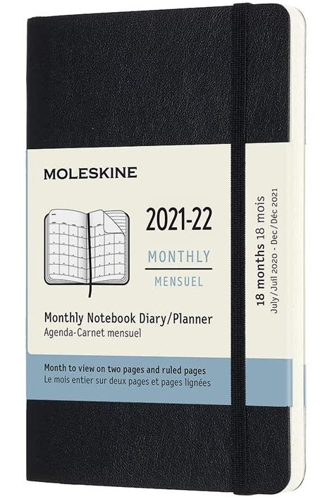 Books Kinokuniya Moleskine Classic 18 Month 2021 2022 Monthly Planner