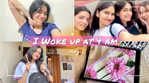I Woke Up At Am To Study For My College Test Study Vlog A
