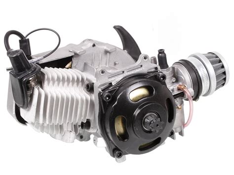 Silnik Poziomy Pocket Bike 50cc 2T Automat Srebrny Jednoslady Sklep