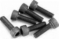 Traxxas 3 X 10mm Cap Head Machine Hex Drive Screws 6