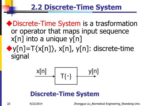 ppt biomedical signal processing chapter 2 discrete time signals and systems powerpoint