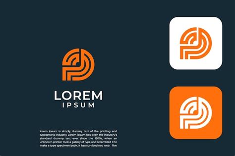 Premium Vector Initial Letter P Logo Design Template Element