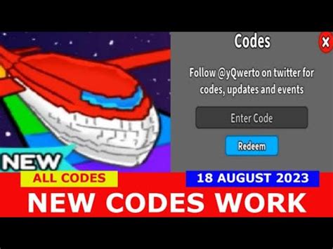 NEW CODES UPD Slide Down A Hill ROBLOX August 18 2023 YouTube