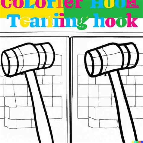 21 Desenhos De Martelo Para Imprimir E Colorir Pintar