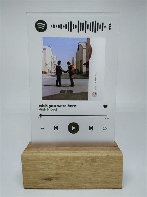 Placa Spotify Interativa Em Acrílico 2mm 10x15 Parcelamento sem juros