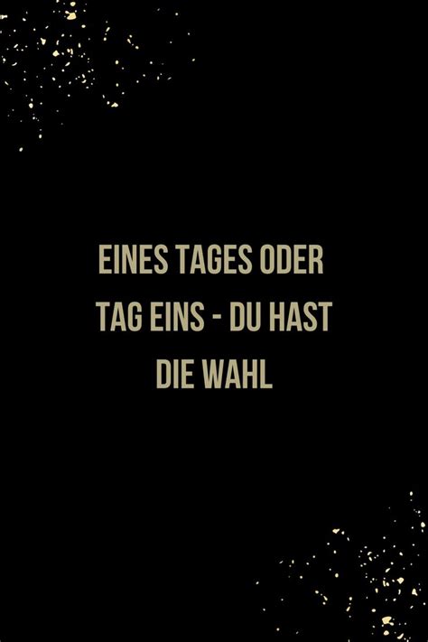 Eines Tages Oder Tag Eins In 2024