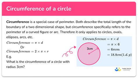 Circumference Of A Circle Gcse Maths Steps Examples Worksheets