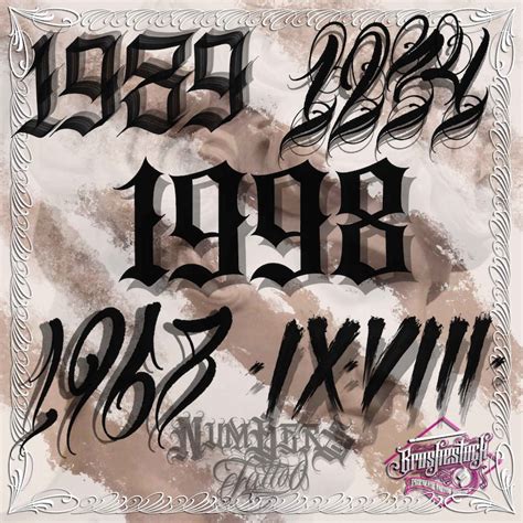 724 Procreate Letters Tattoo Lettering Chicano Pack Para Procreate
