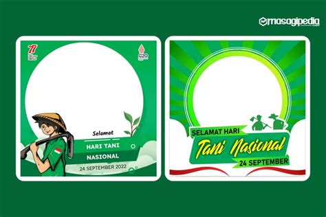 15 Twibbon Hari Tani Nasional 2022 Frame Foto Unik Dan Menarik Yang
