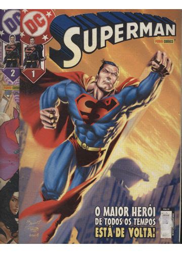 Sebo do Messias Gibi Superman Primeira Série Panini 2 Primeiros