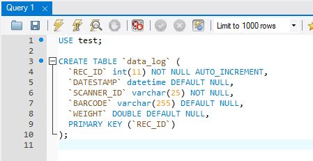 Export Data To The MySQL Database